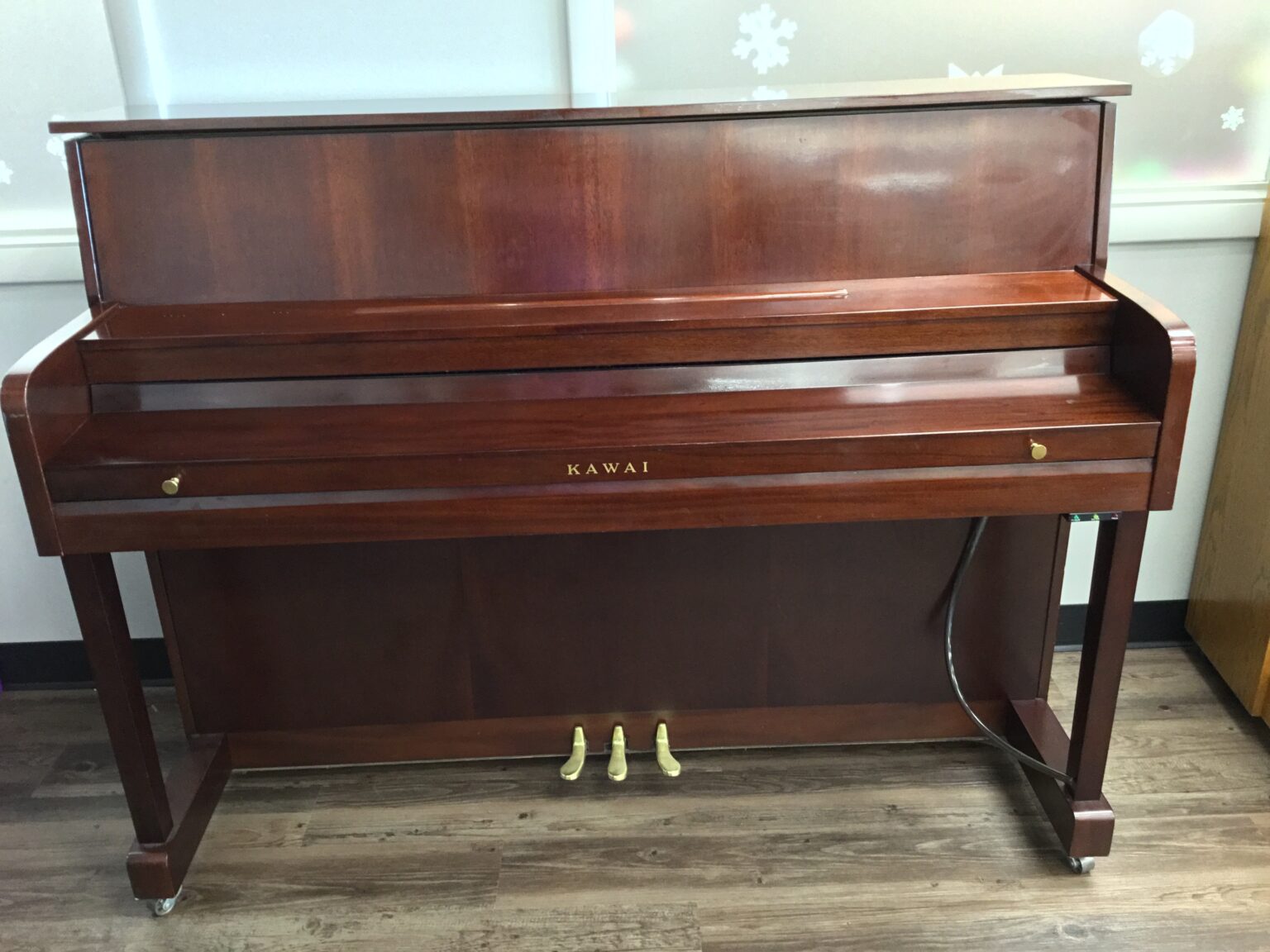 Kawai – Model 506S-Satin Cherry – 44.5” Studio piano **SOLD** - Menchey ...
