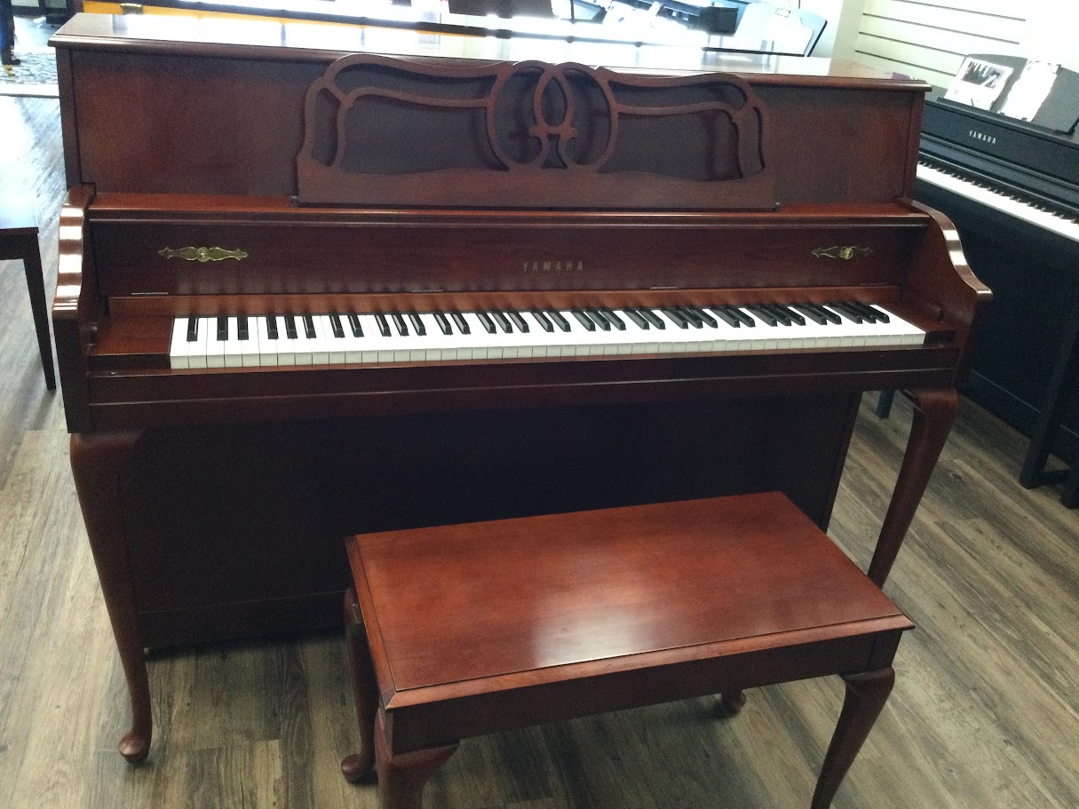 Yamaha - Model M500 (QADC) Cherry – 44” Console Piano - Menchey Music