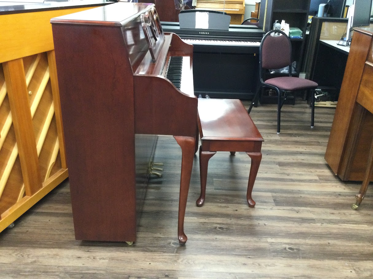 Yamaha - Model M500 (QADC) Cherry – 44” Console Piano - Menchey Music